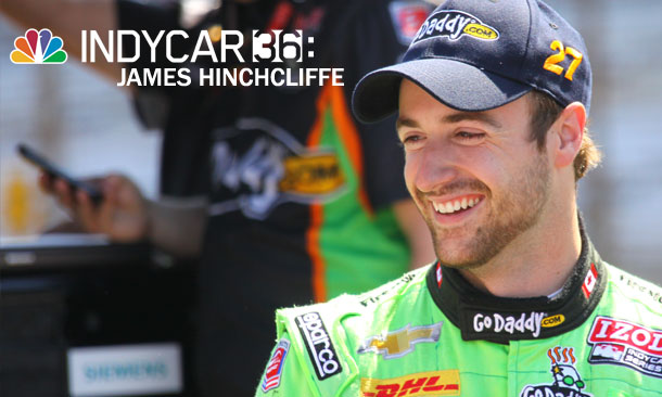 'INDYCAR 36' gets inside access with James Hinchcliffe today at noon ...