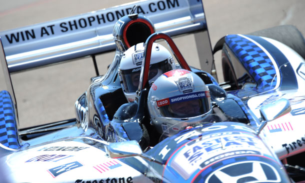 Notes: Rahal offers free ride at Honda Center