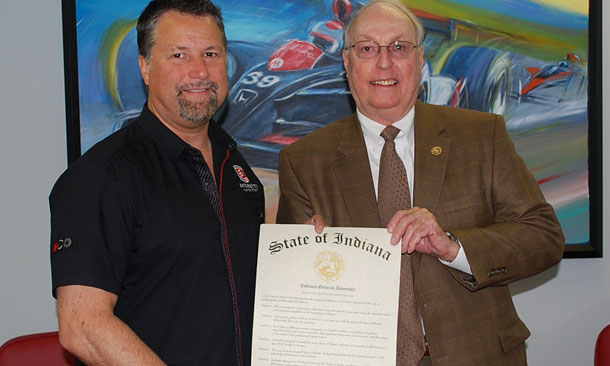Notes: State Senate honors Andretti team
