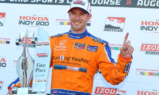 Kimball delivers message with victory at Mid-Ohio