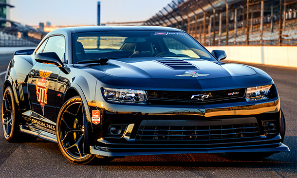 Three-time '500' winner Franchitti in Pace Car