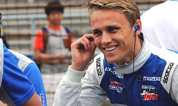 Chilton dedicates first victory to friend Bianchi