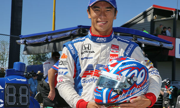 Notes: No. 1 Sato fan joins others in celebration