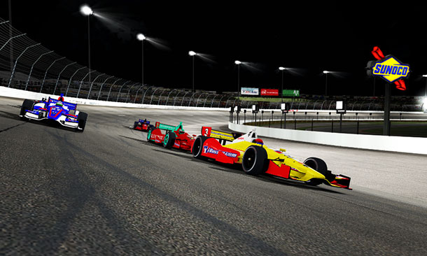Watch today the opening race of iRacing league