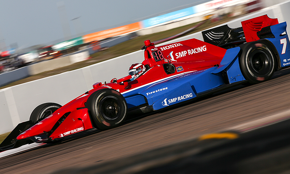 Aleshin makes impressive return to Verizon IndyCar Series