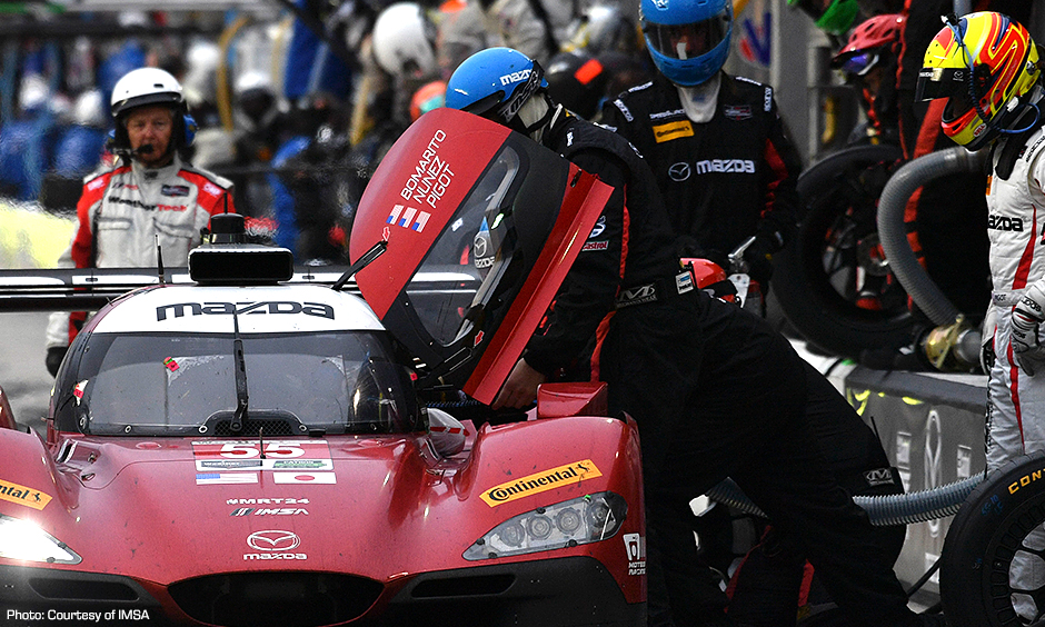 Daytona notebook: Pigot's day goes up in flames