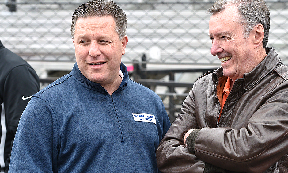 McLaren exec Brown prepared for 'Race of Two Worlds ' this weekend