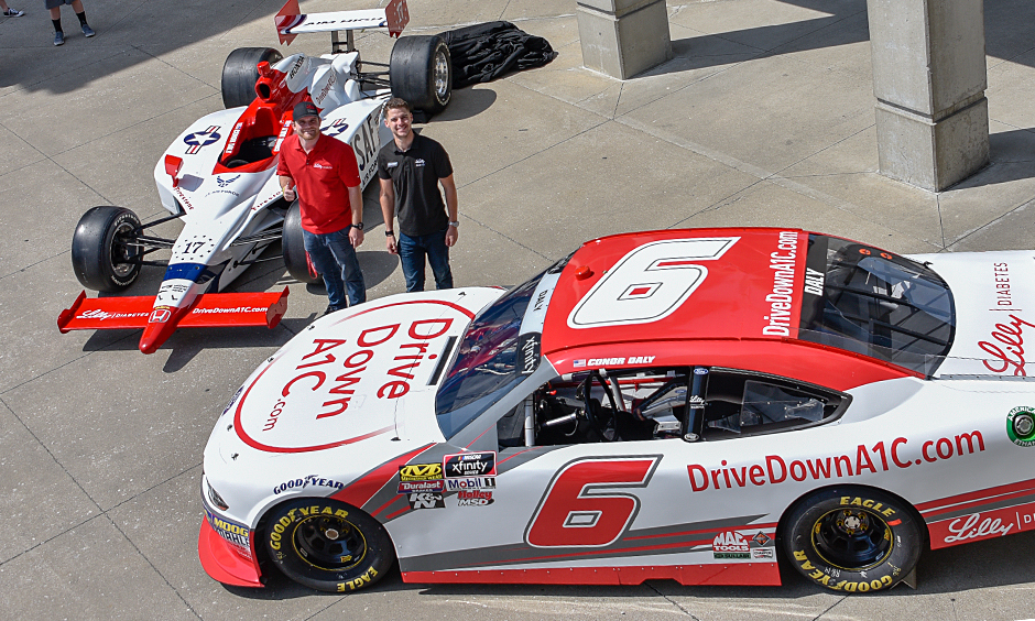 Indy notes: Daly partners with Lilly Diabetes for Indy 500, NASCAR race