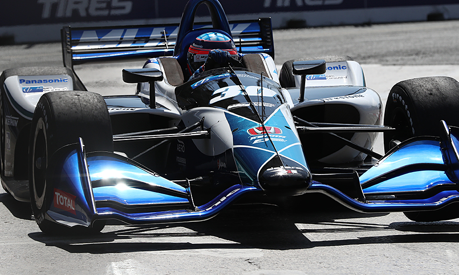 Four drivers turn practice laps under Toronto track record