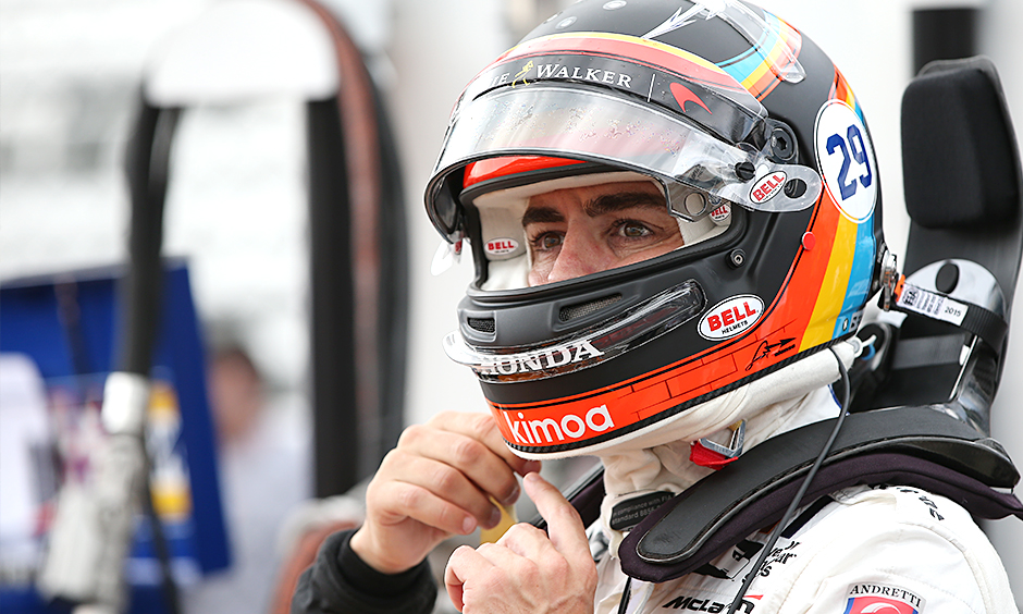 Coolness factor of Alonso at Indy 500 cannot be underestimated