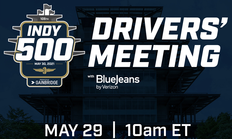 Live: The 2021 Indy 500 Drivers' Meeting
