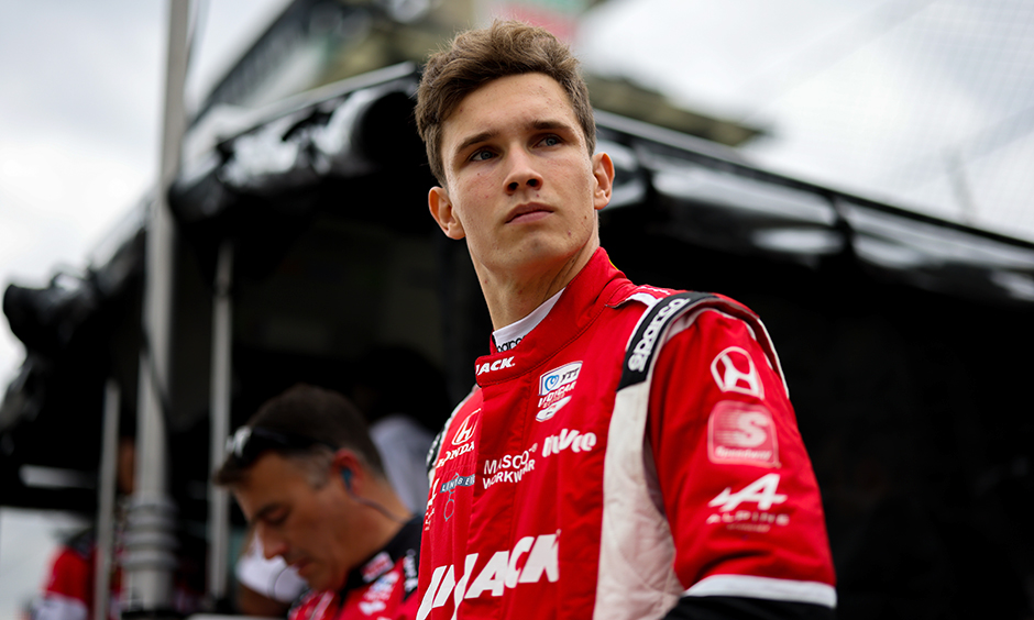 Lundgaard Turns Heads, Qualifies Up Front in INDYCAR Debut