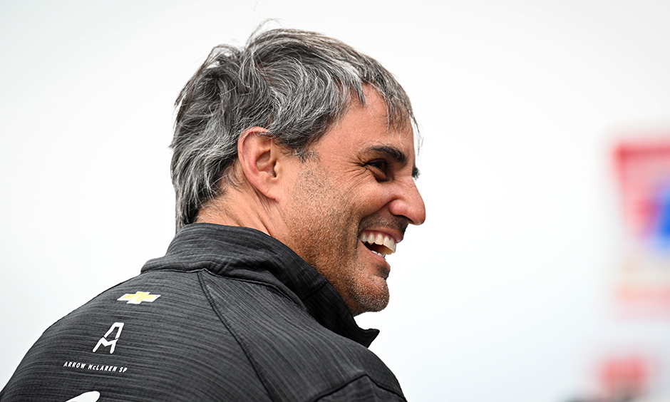 Montoya Entering May Groove with Confidence in Race Car