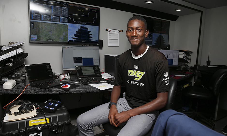Indianapolis Student Taking Dual Racing Career Path with NXG