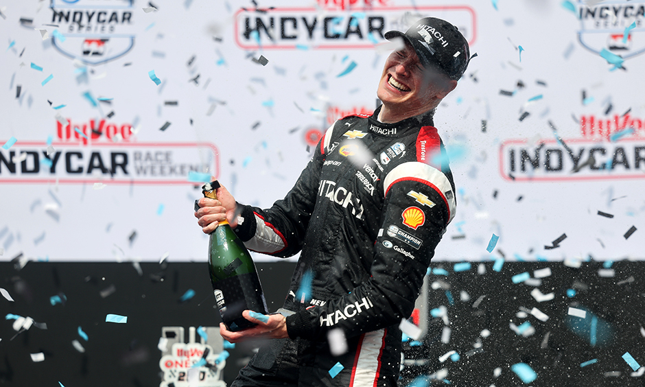 Broom Time: Newgarden, Penske Complete Iowa Sweep