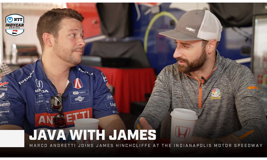 Java With James: Marco Andretti at IMS