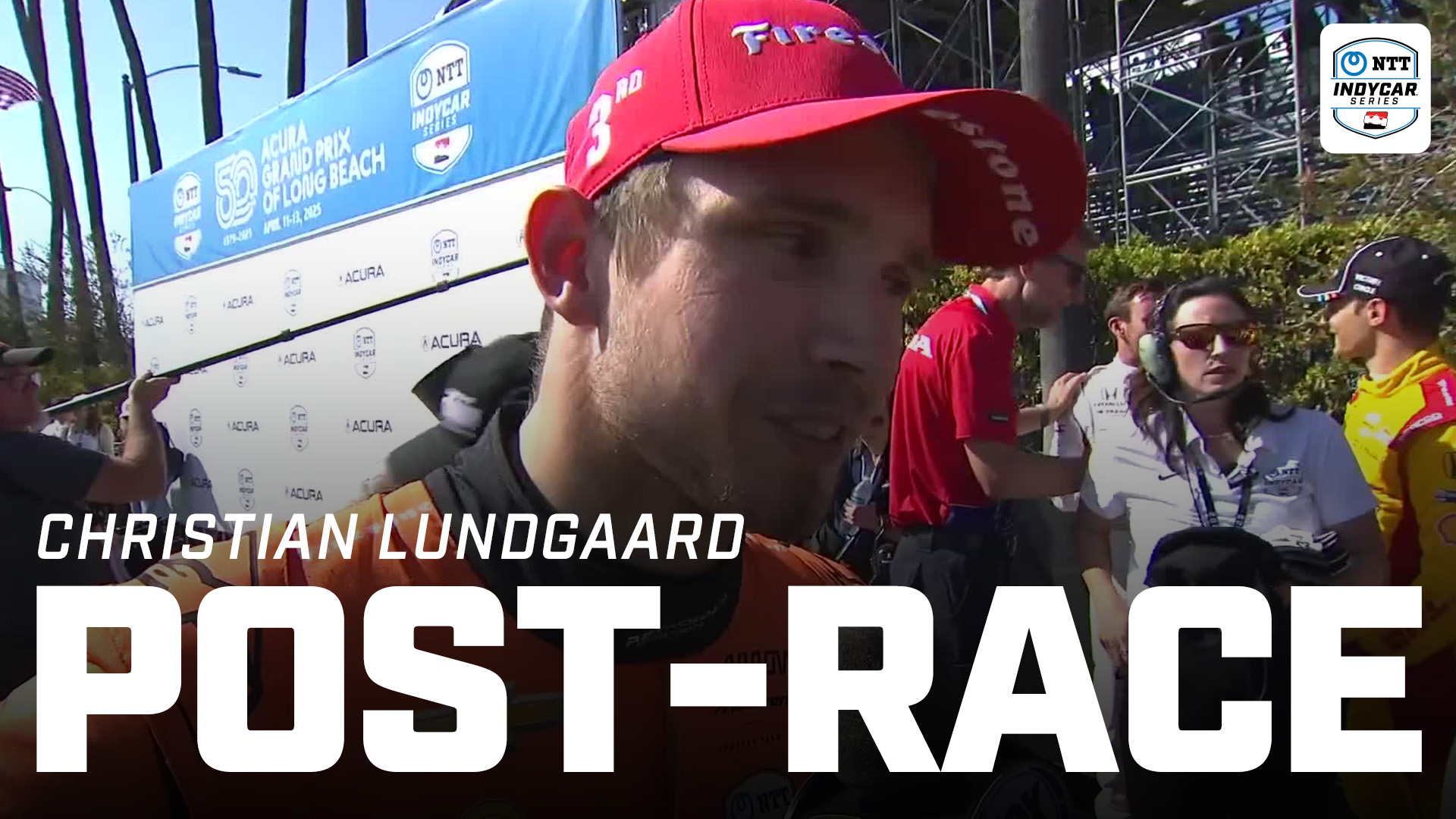 Christian Lundgaard: 'Proud to get' Second Straight Podium at Long Beach