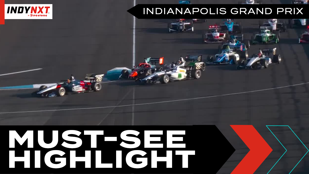 Opening-lap Chain Reaction Sends Dennis Hauger Off Course