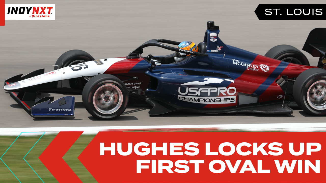 Lochie Hughes Makes Bold Move To Score First Oval Win at WWT Raceway