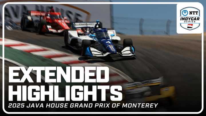 Extended Race Highlights: 2025 Java House Grand Prix of Monterey